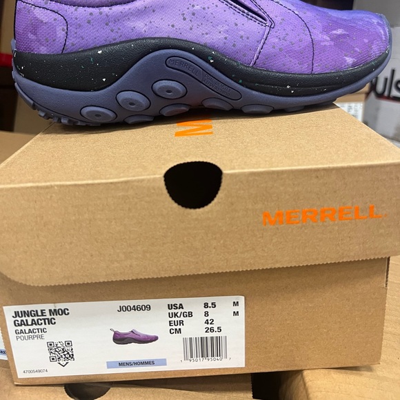 Merrell | Shoes | Merrell Mens Jungle Moc Loafers Shoes Galactic Purple ...